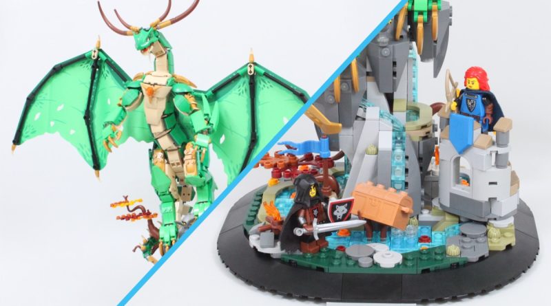 LEGO NINJAGO's best display set can easily be a Castle creation