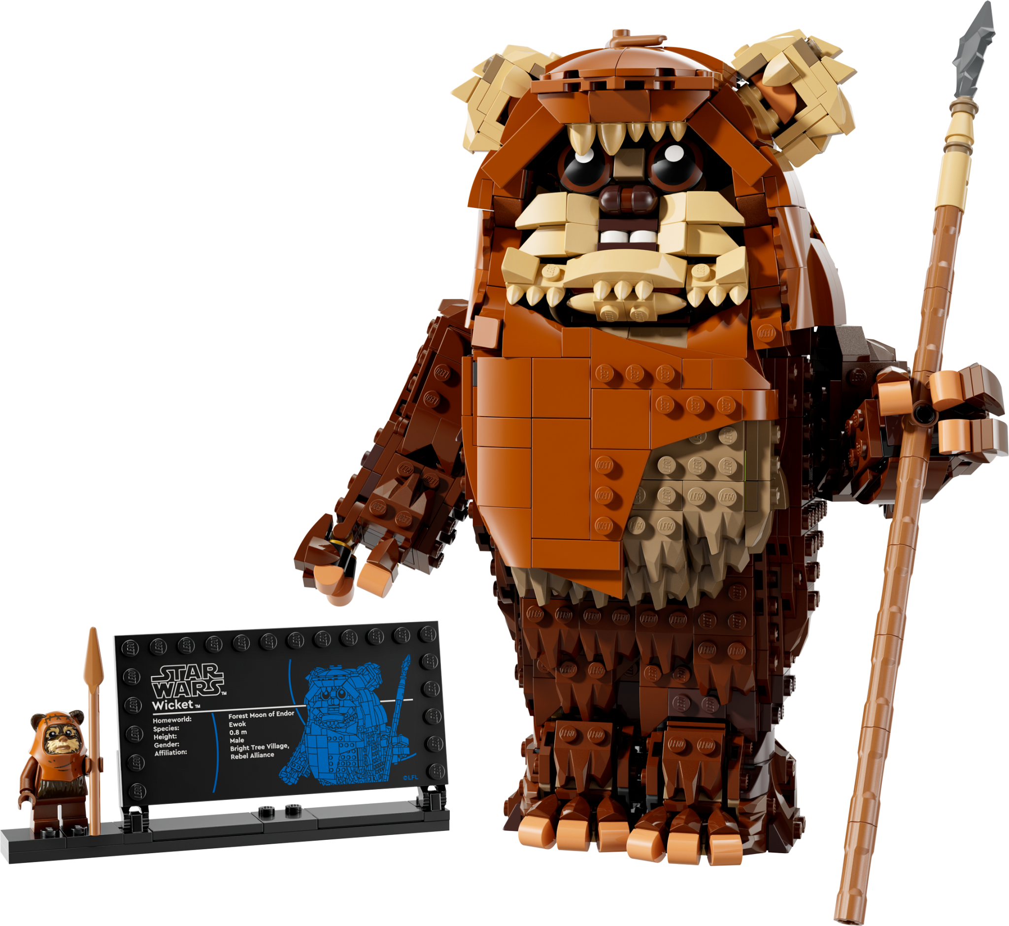 LEGO Star Wars 75430 Wicket the Ewok officially revealed