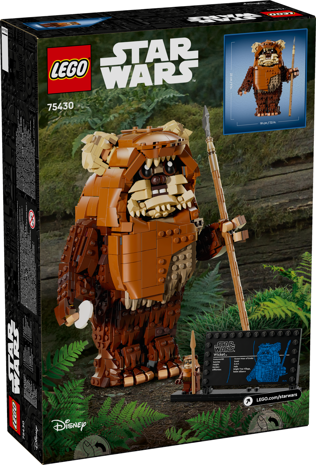 LEGO Star Wars 75430 Wicket the Ewok officially revealed