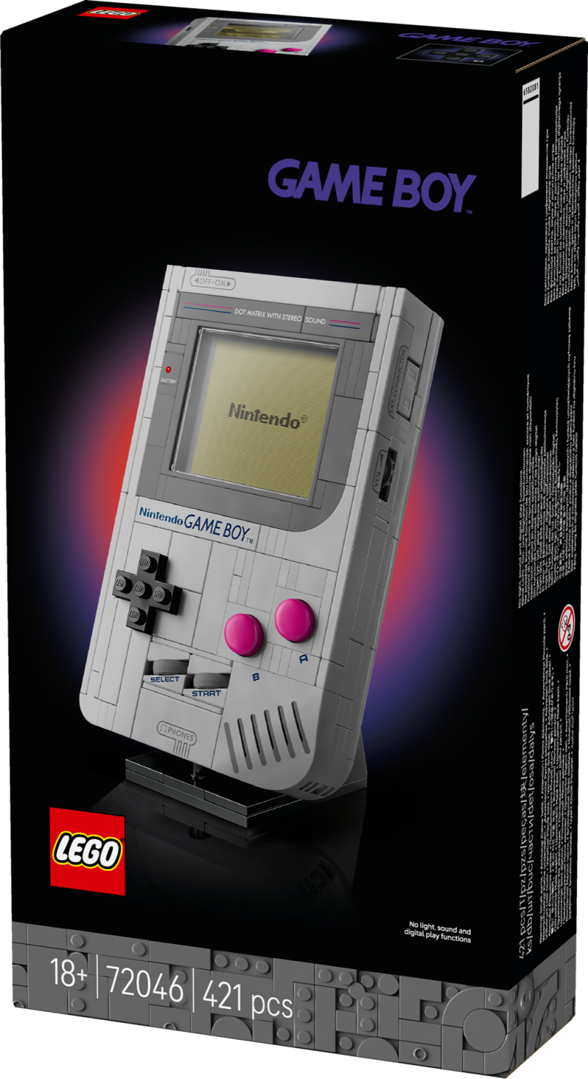 LEGO Nintendo 72046 Game Boy officially unveiled
