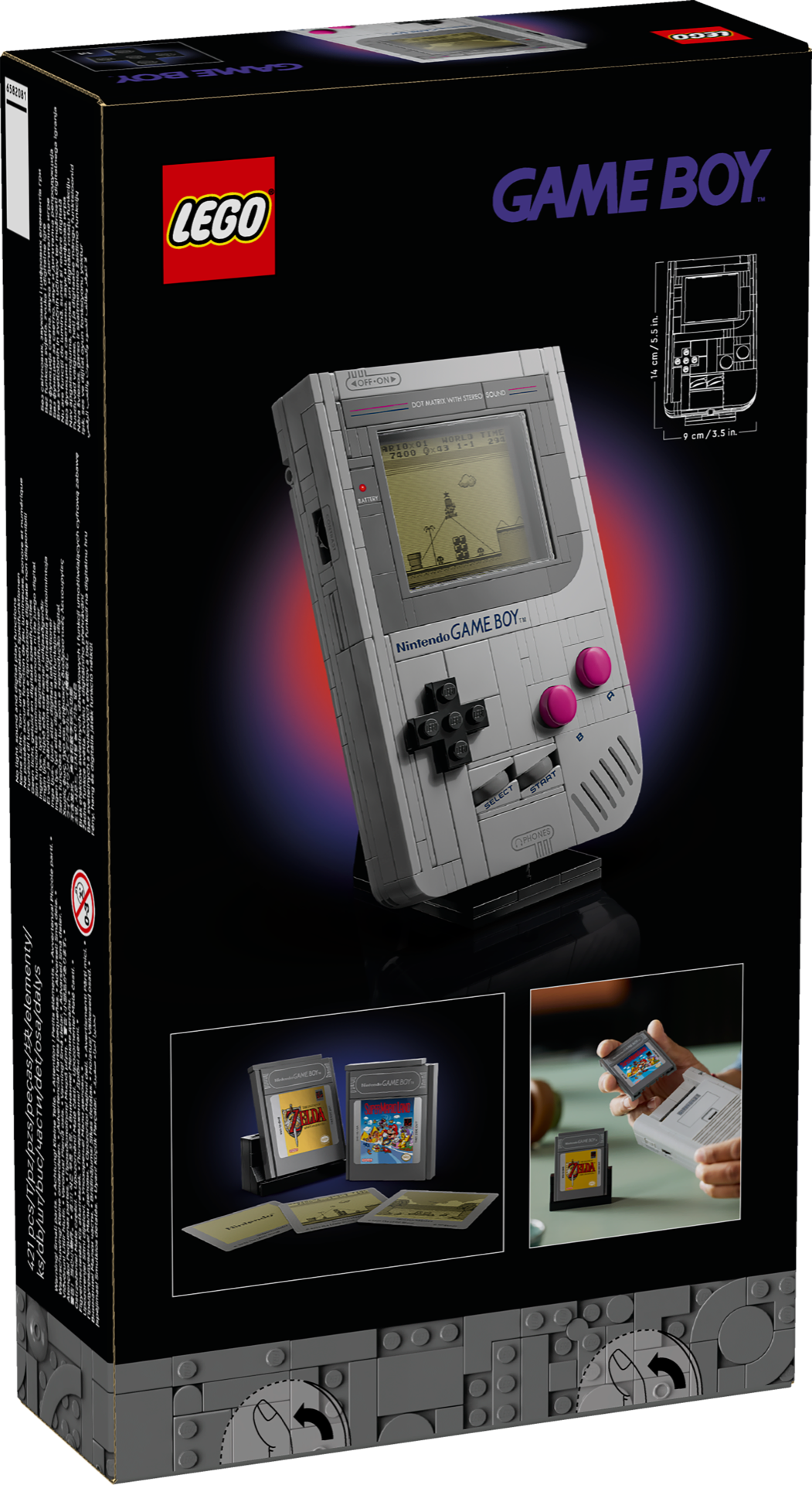 LEGO Nintendo 72046 Game Boy officially unveiled