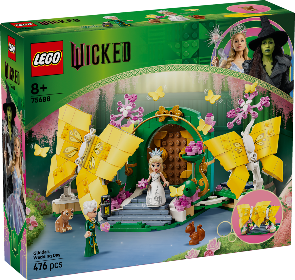 LEGO Wicked: For Good define foco dividido, mas isso não é ruim