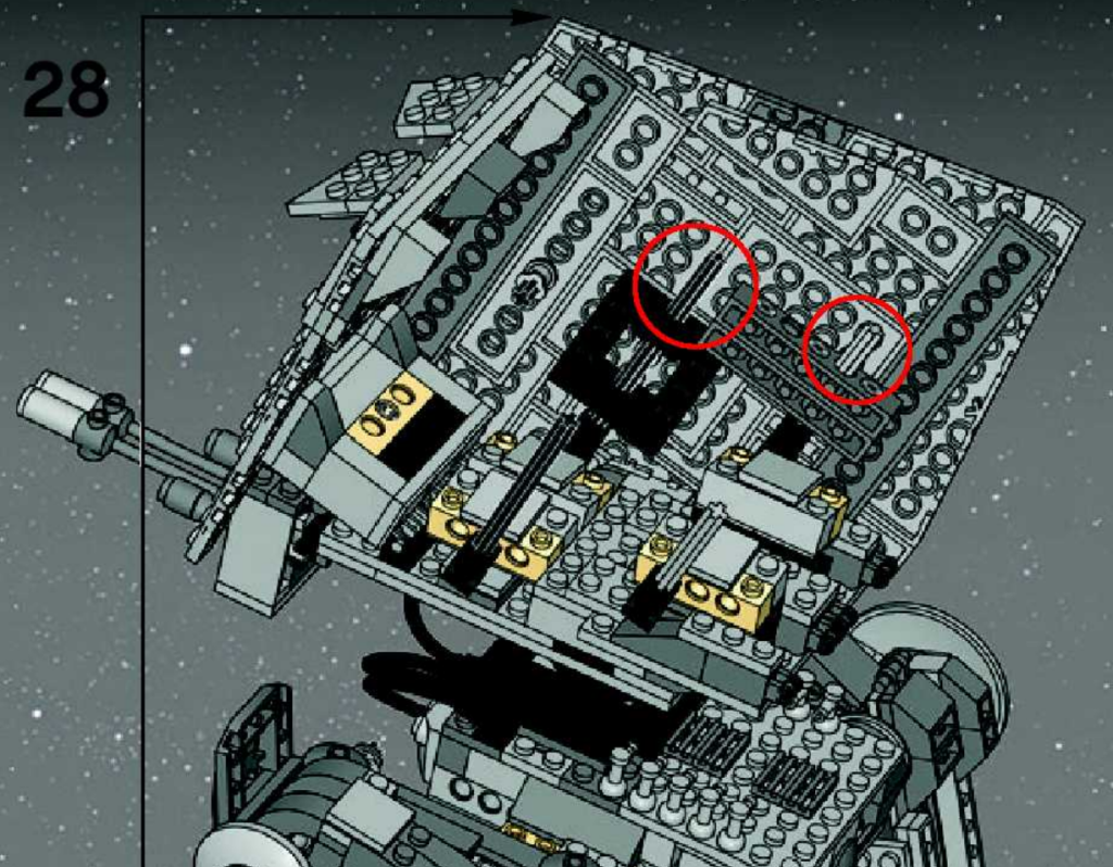 LEGO Star Wars UCS AT-STs compared: 2006 and 2025