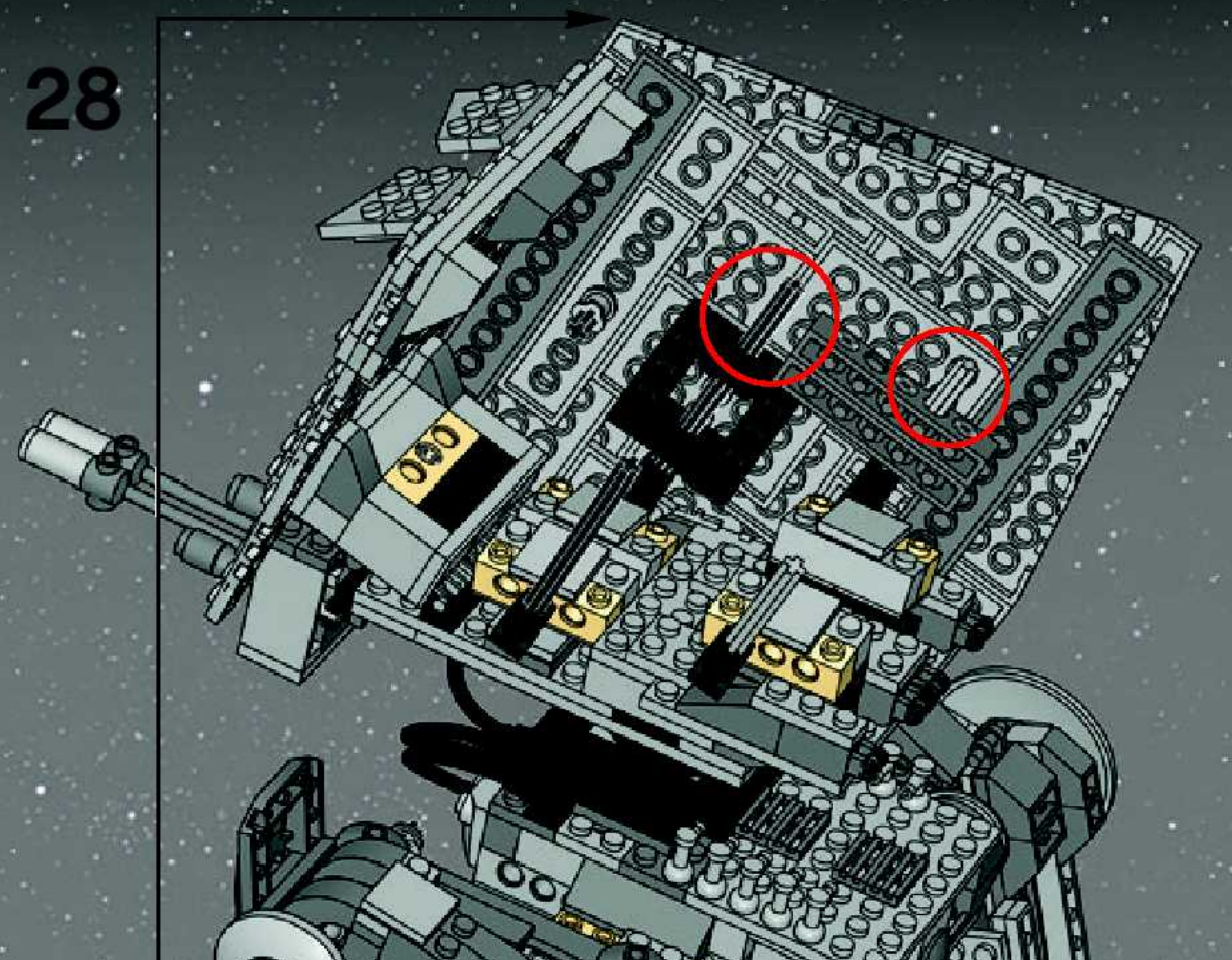 LEGO Star Wars UCS AT-STs compared: 2006 and 2025