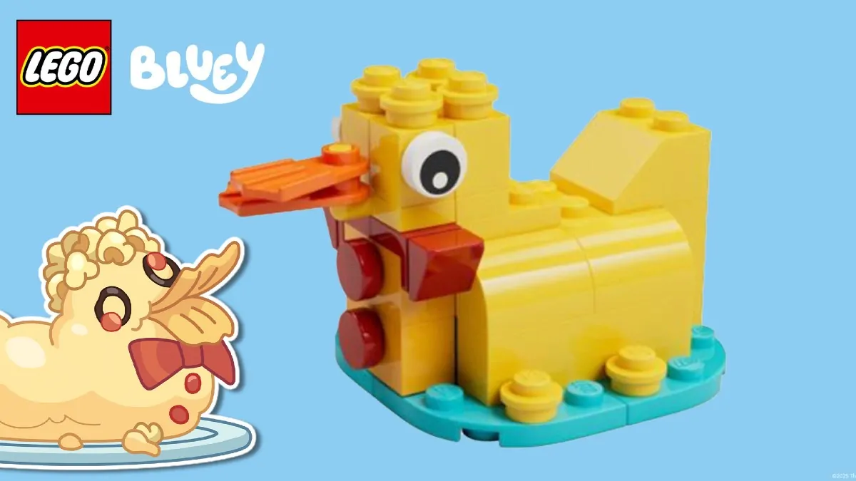 Free LEGO Bluey duck cake set coming to UK retailer soon