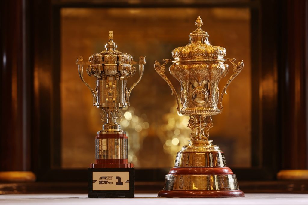 LEGO Formula 1 trophies revealed for British Grand Prix
