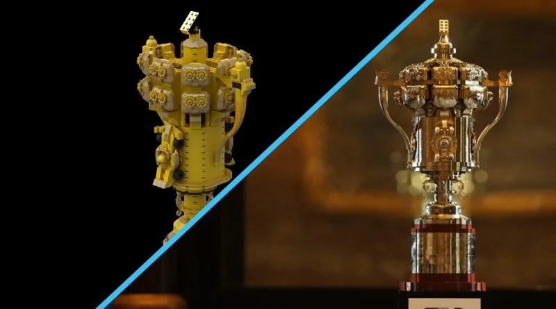 Du kan lage ditt eget LEGO Formel 1-trofé hjemme