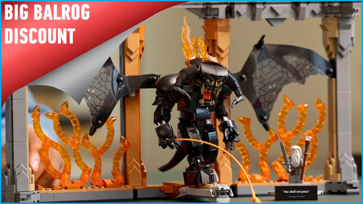 Bespaar nu flink op de eerste LEGO The Lord of the Rings Balrog