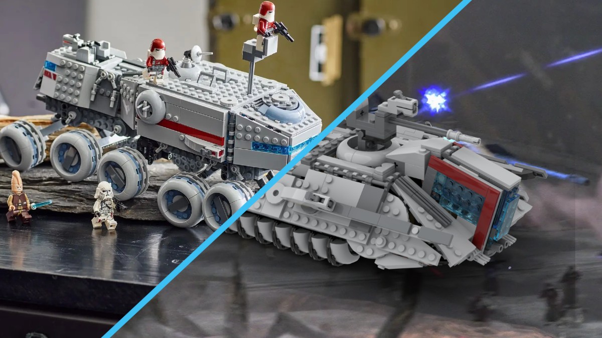 Turn LEGO Star Wars 2025 turbo tank into UT-AT on day one