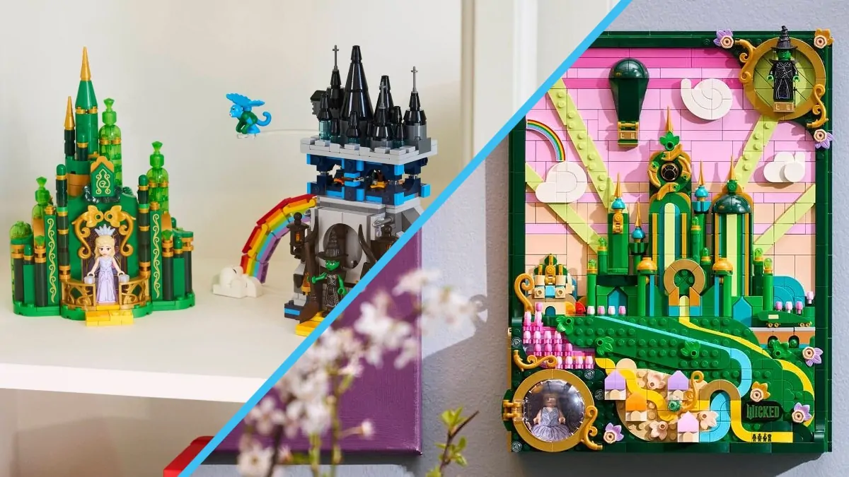 LEGO Wicked: For Good sets split focus, but that's not bad