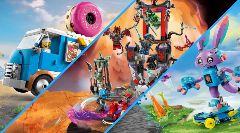 LEGO NINJAGO, City, Friends og DREAMZzz-pakker nå tilgjengelig