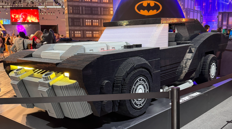 Massive LEGO Batmobile build wows fans at Gamescom 2025