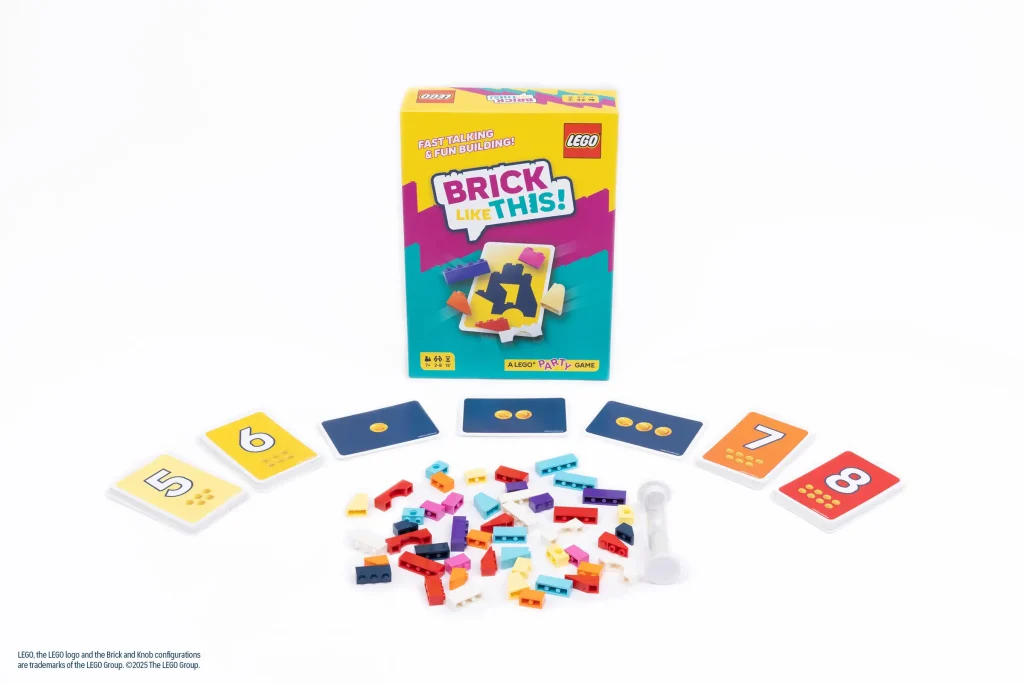 Les LEGO Group’s brand new party game Brick Like This! is now available ...