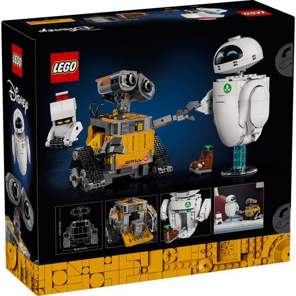 LEGO Disney 43279 WALL•E and EVE officially revealed