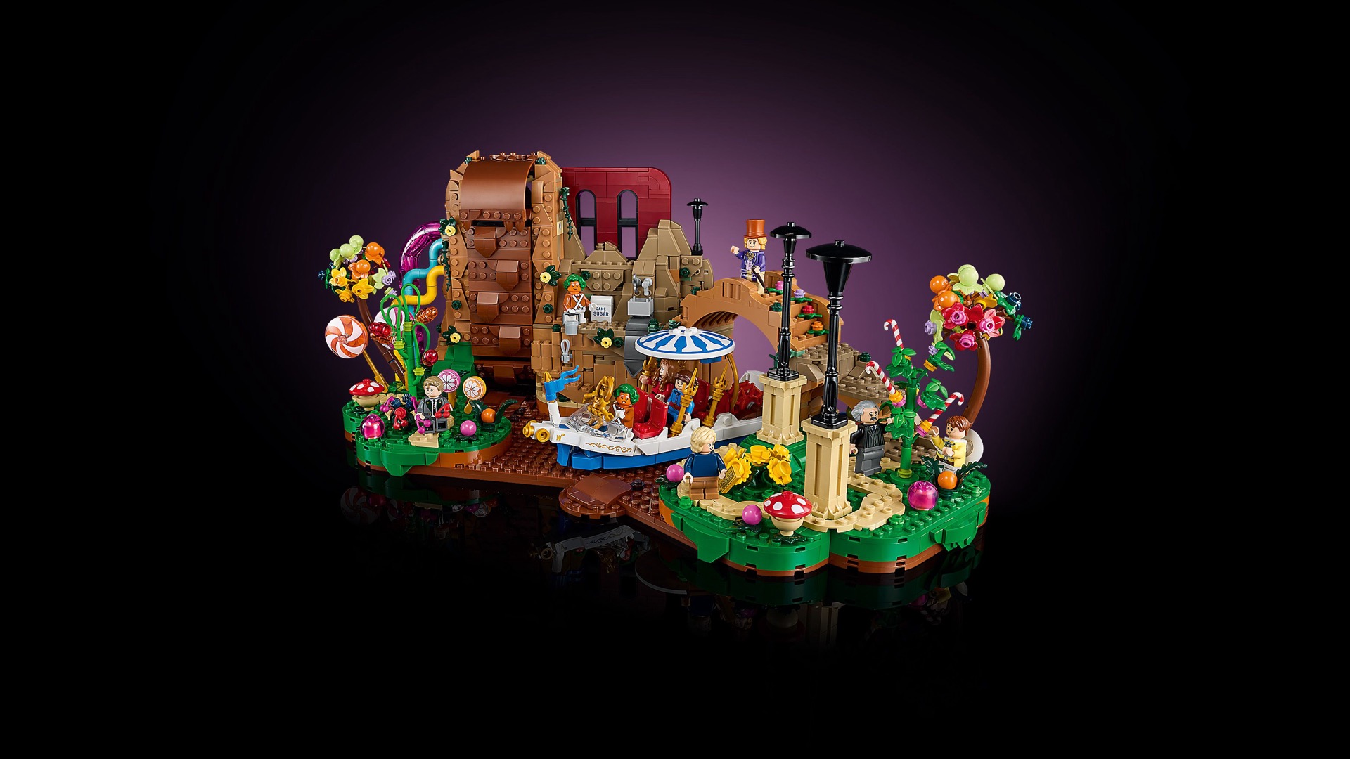 LEGO Ideas 21360 Willy Wonka & the Chocolate Factory out now