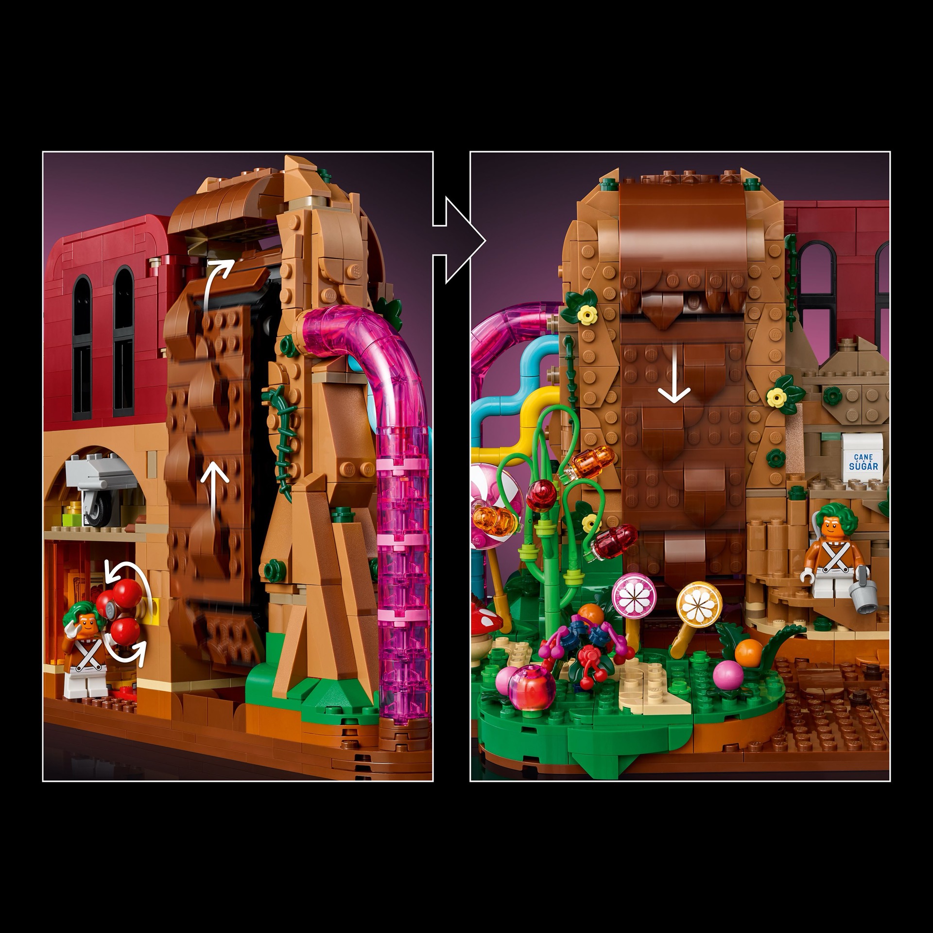 LEGO Ideas 21360 Willy Wonka & the Chocolate Factory revealed
