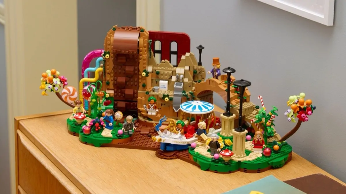 LEGO Ideas 21360 Willy Wonka & the Chocolate Factory out now