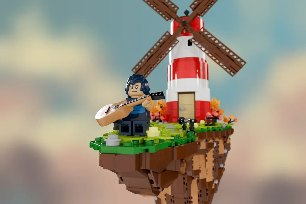 LEGO Ideas feels good with Gorillaz – Flying Windmill Island