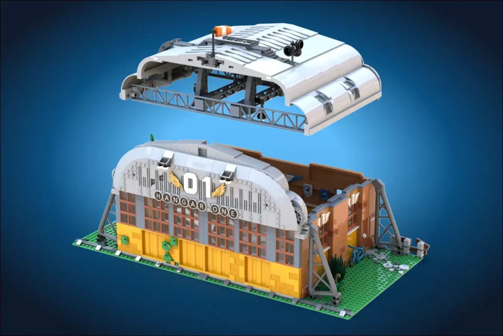 Den gamle flyveklub og hangar lander i LEGO Ideas gennemgå