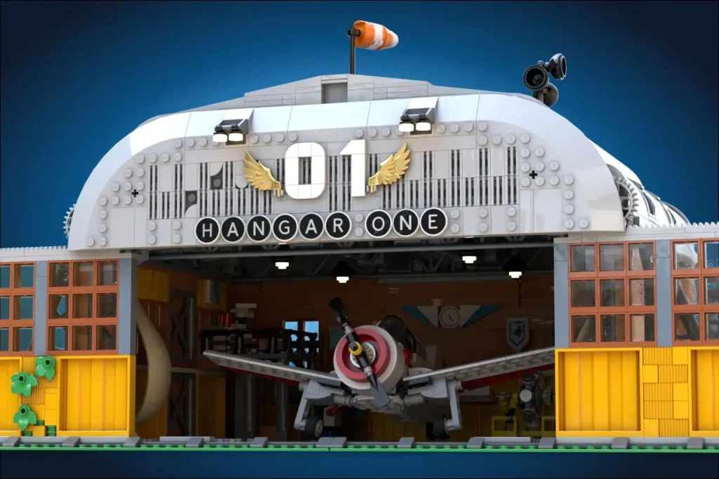 Old Flying Club & Hangar lands in LEGO Ideas anmeldelse