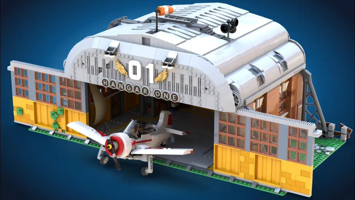 Old Flying Club & Hangar successfully lands in LEGO Ideas review ...