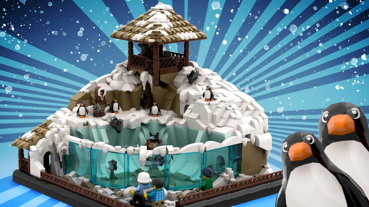 LEGO Ideas submission slips and slides towards 10K with The Penguin Zoo ...