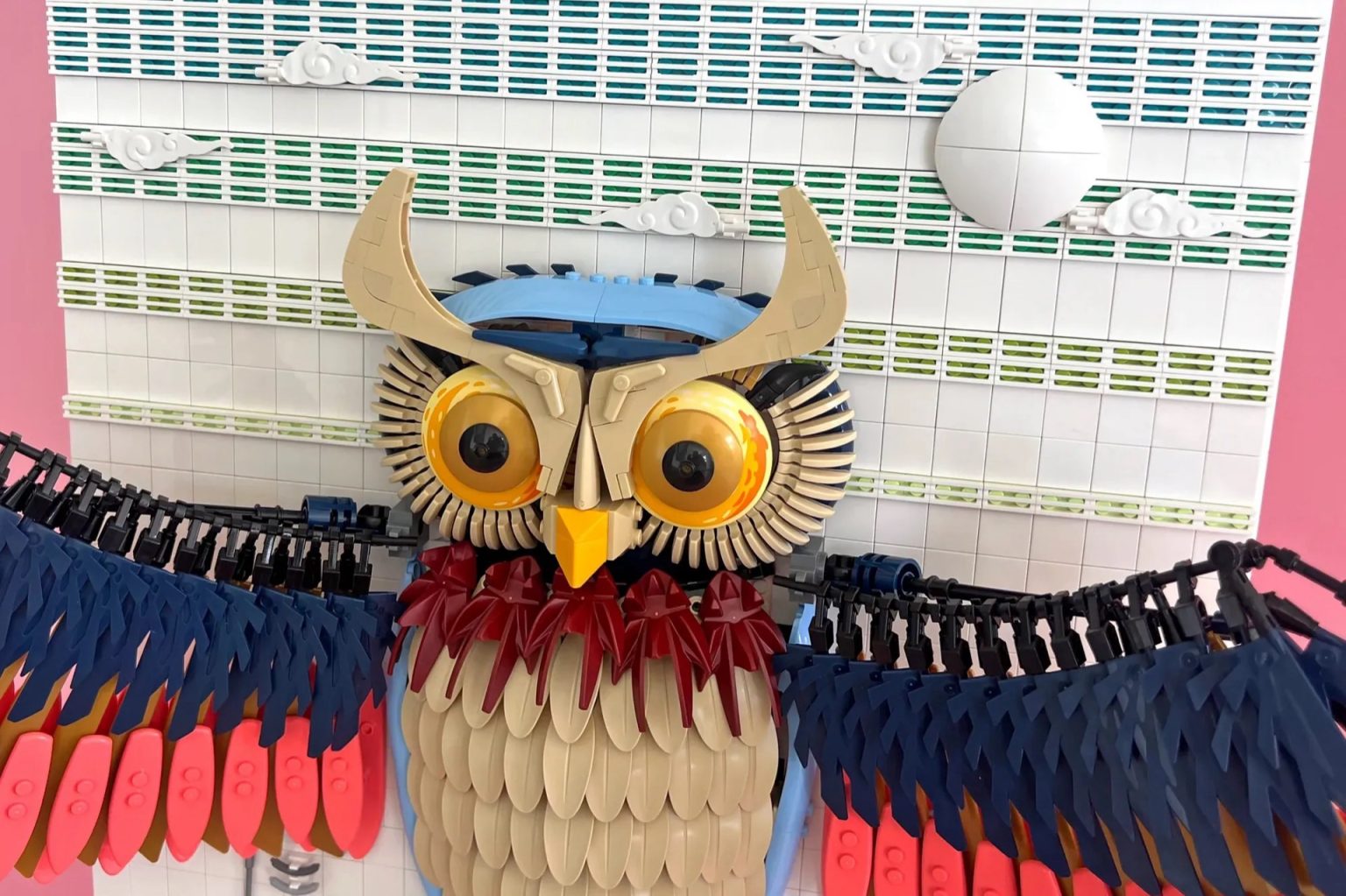 LEGO Ideas flies from vibrant painting to brick-built life
