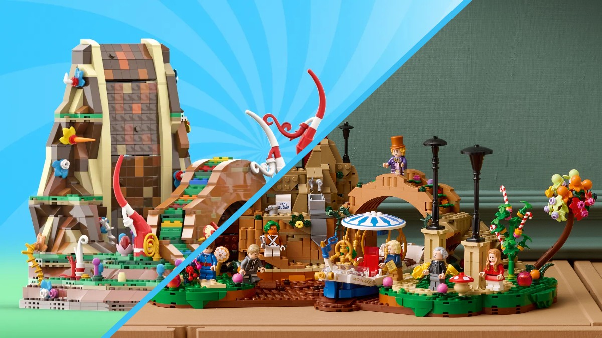 Comparing LEGO Ideas Willy Wonka to original fan design - Brick Fanatics