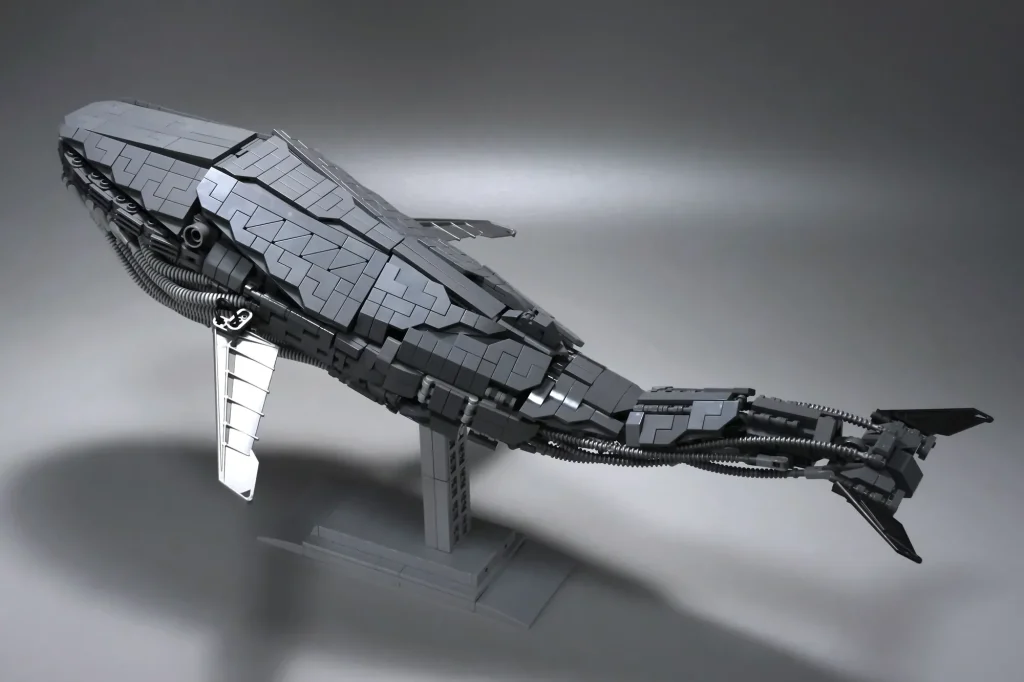 Un robot ballena futurista causa sensación en LEGO Ideas