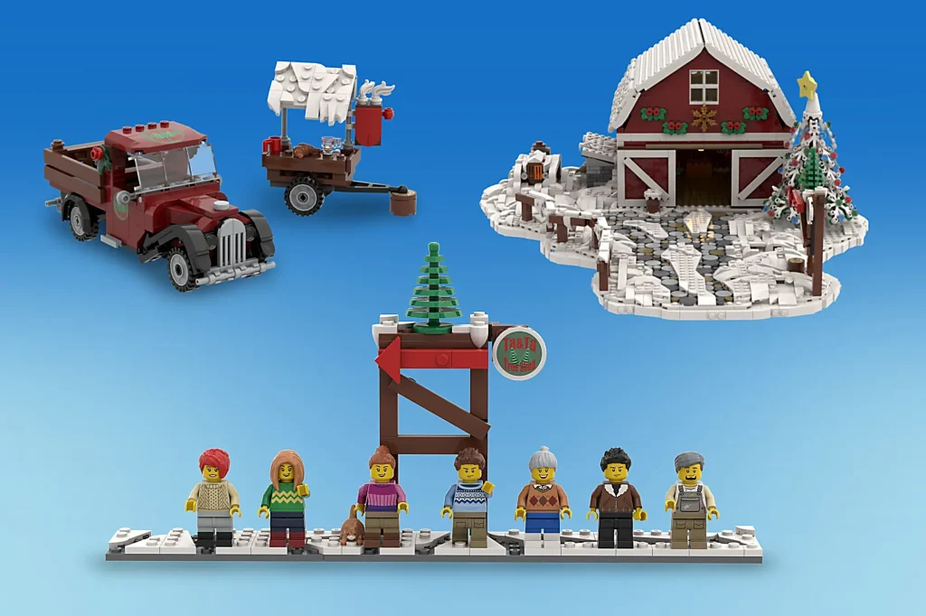 LEGO Ideas community calls for Christmas in new 10K update