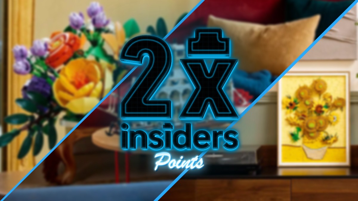 Earn double LEGO Insiders points on LEGO exclusives