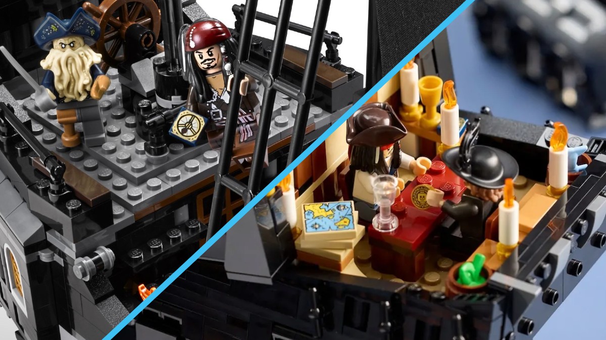 Comparing LEGO Captain Jack Sparrow’s Pirate Ship to 2011's Black Pearl ...