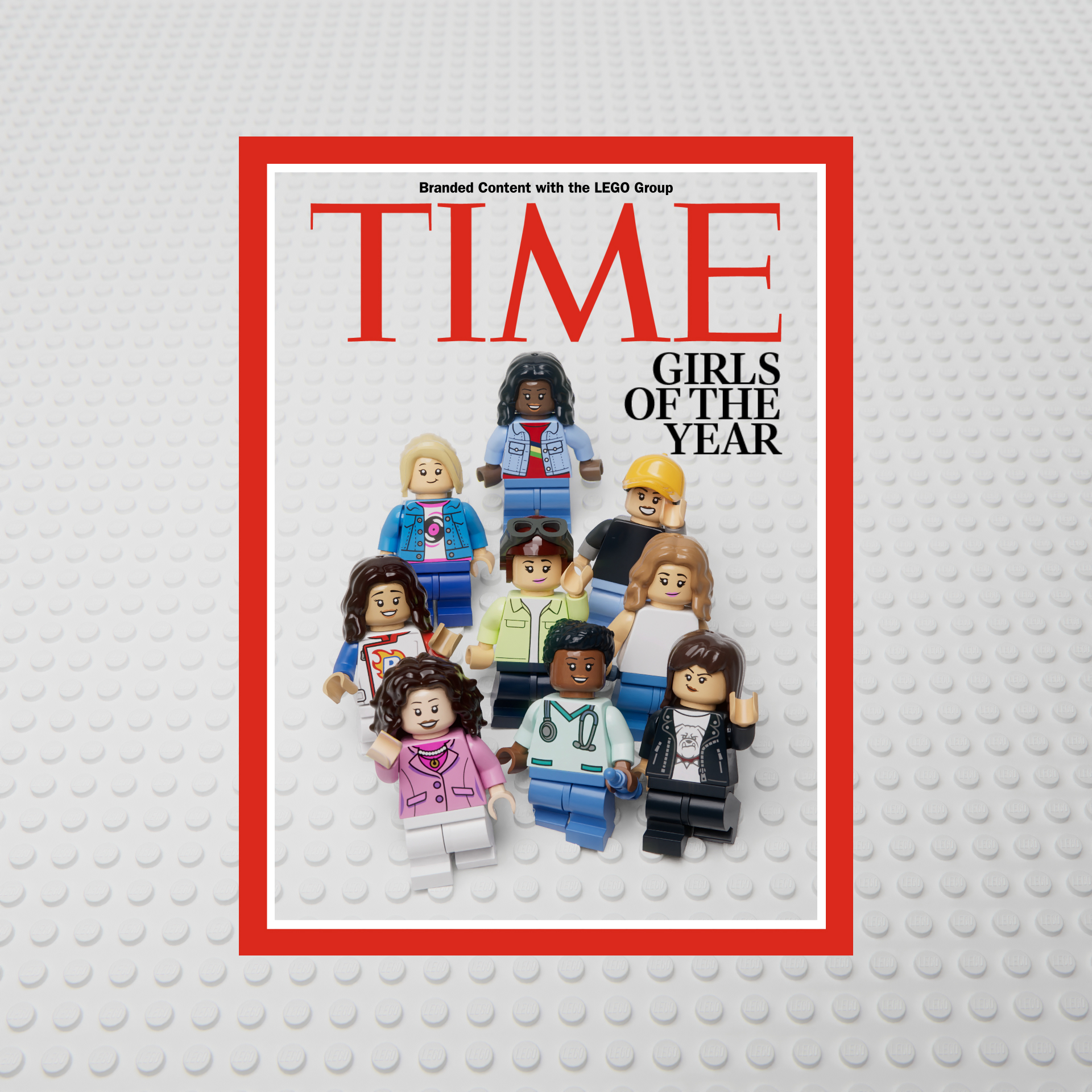 LEGO and TIME partner for first-ever Girls of the Year list