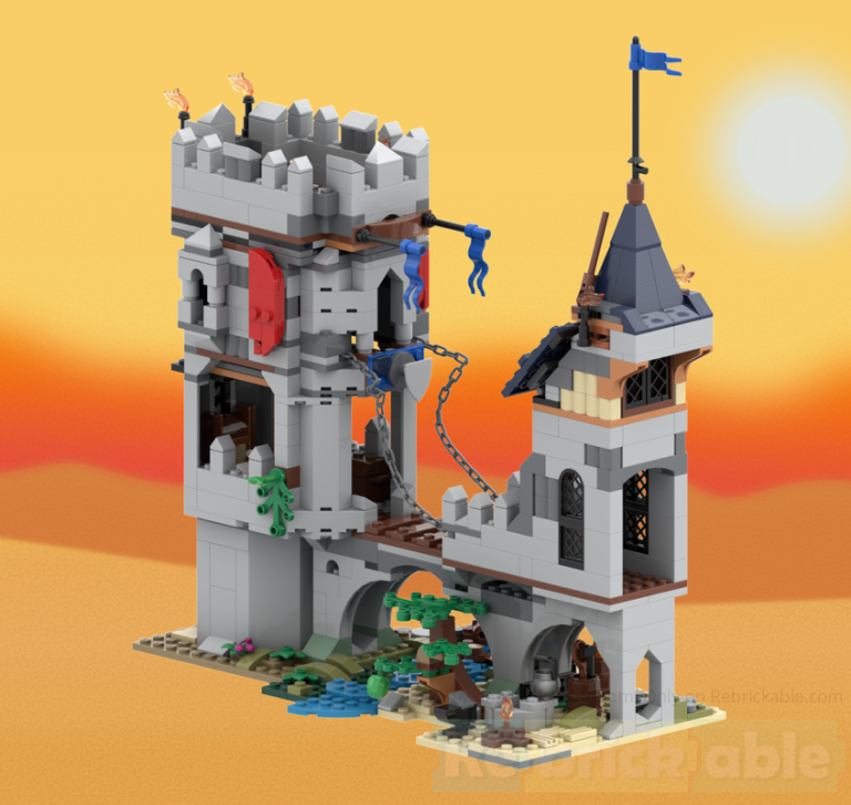 LEGO Medieval Horse Knight Castle alt builds are here