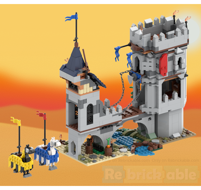 LEGO Medieval Horse Knight Castle alt builds are here