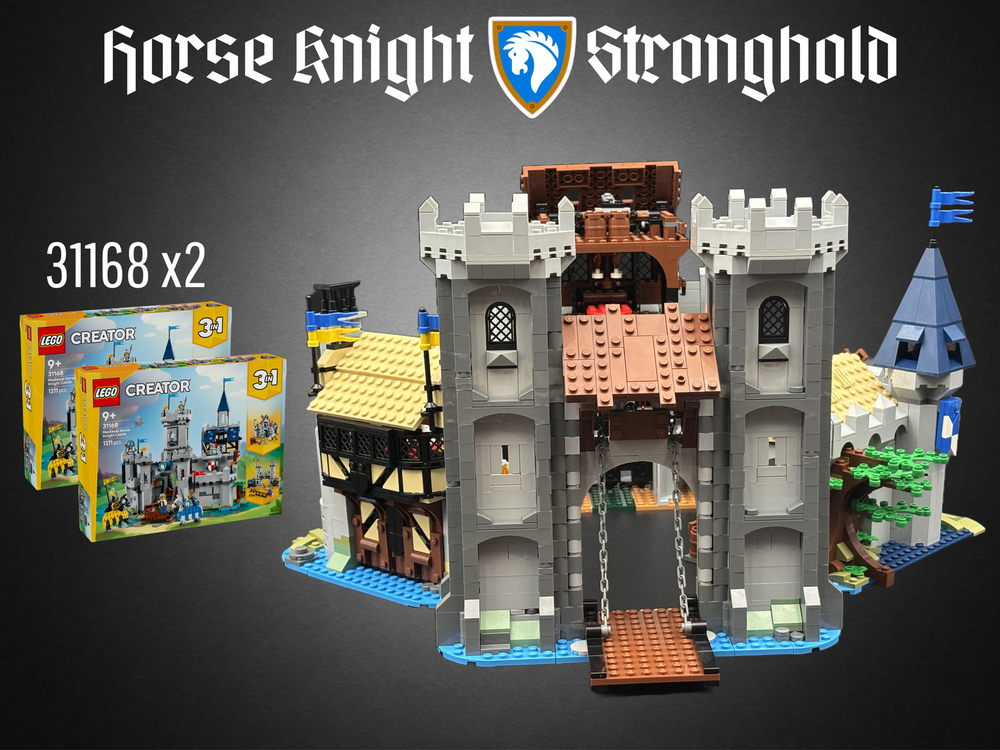 LEGO Medieval Horse Knight Castle alt builds are here