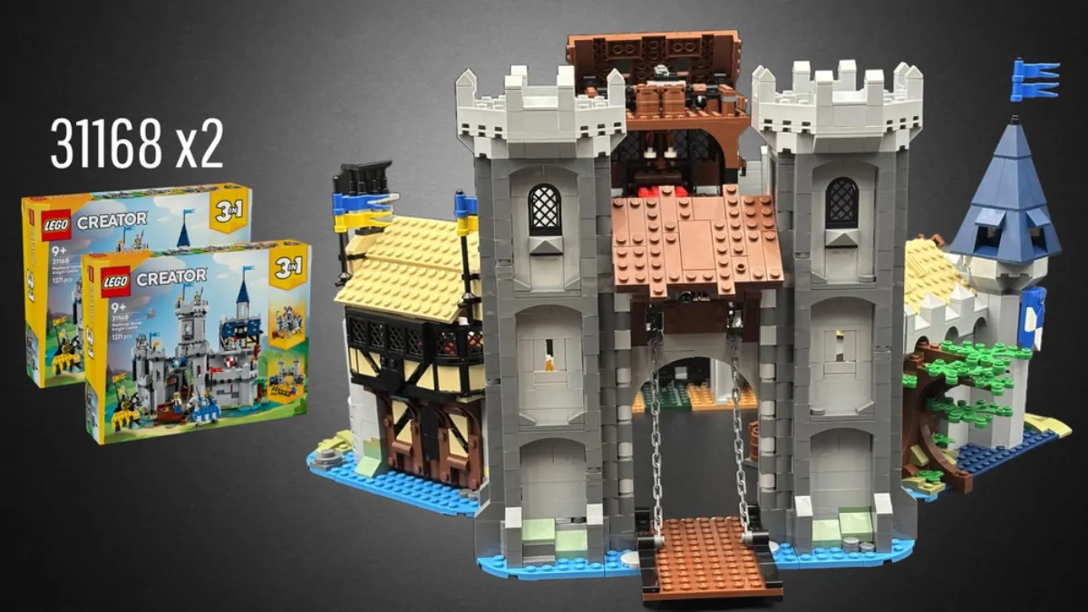 LEGO Medieval Horse Knight Castle alt builds are here
