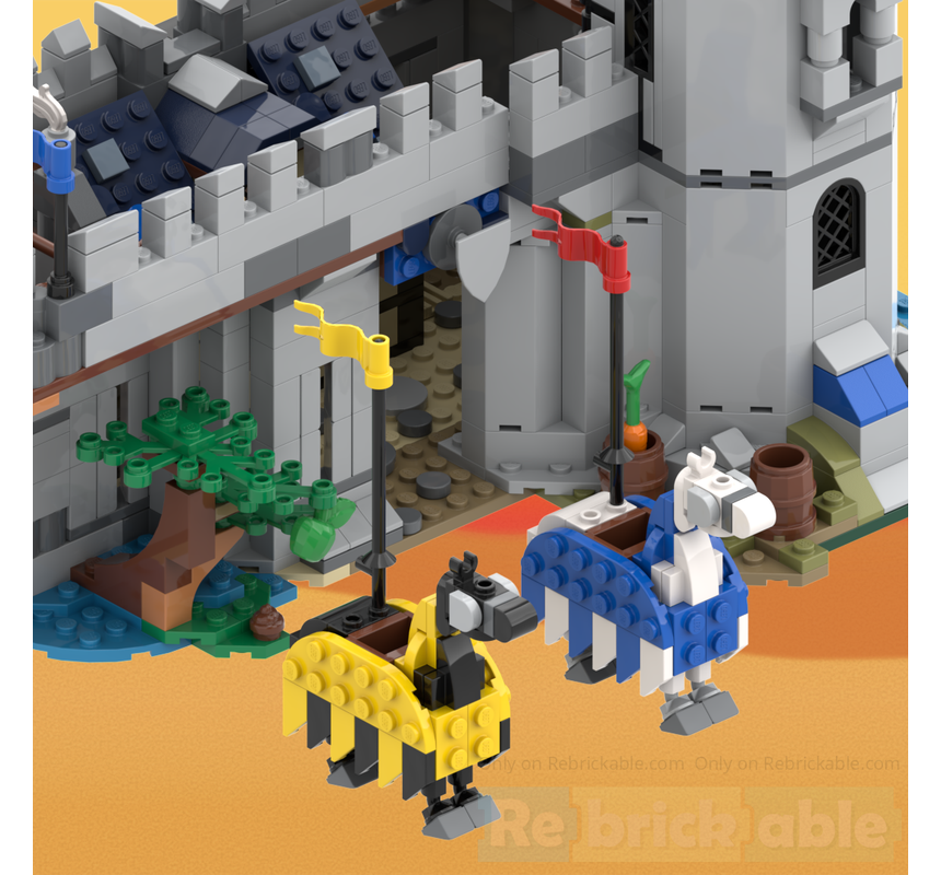 LEGO Medieval Horse Knight Castle alt builds are here