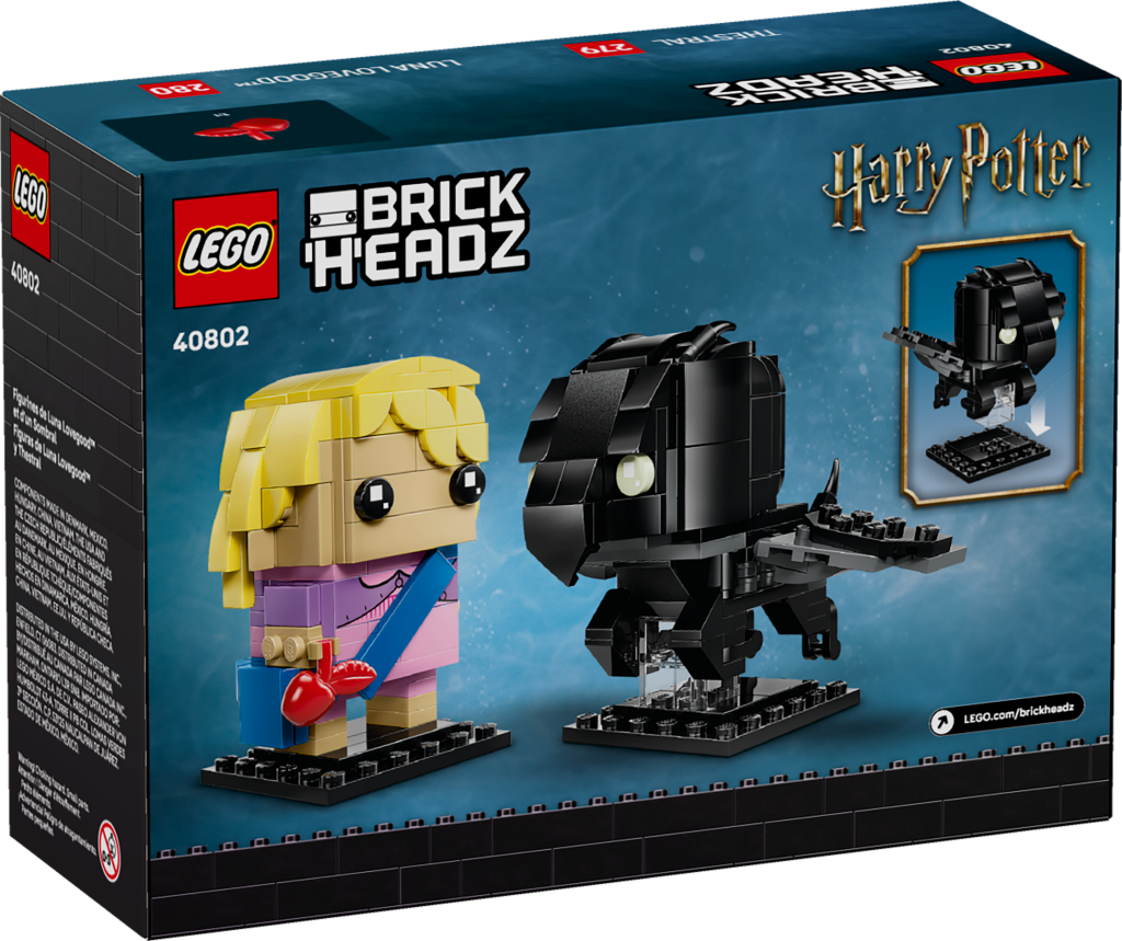 Two new LEGO Harry Potter BrickHeadz sets revealed