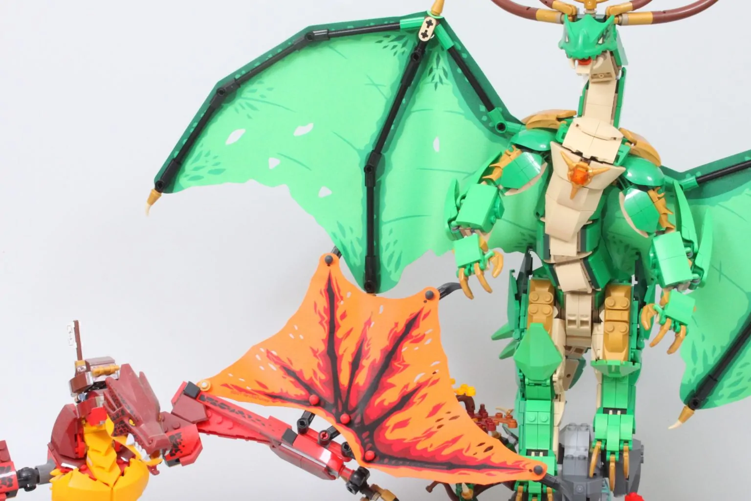 LEGO NINJAGO's new dragon showcases 14 years of evolution