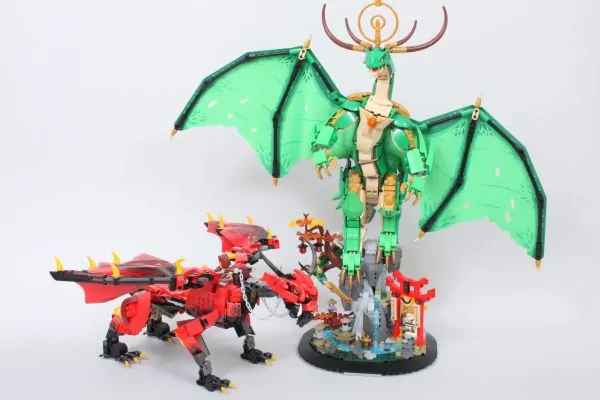 LEGO NINJAGO's new dragon showcases 14 years of evolution