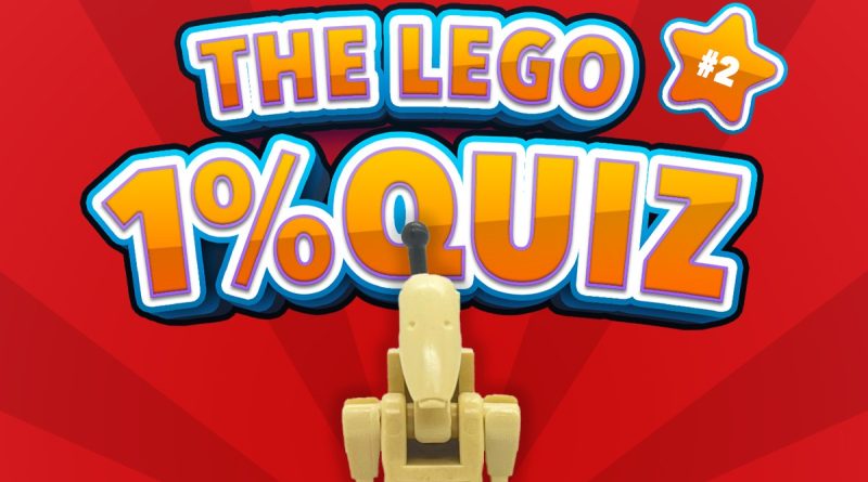 Round two of the LEGO 1% quiz arrives, with more challenge than ever