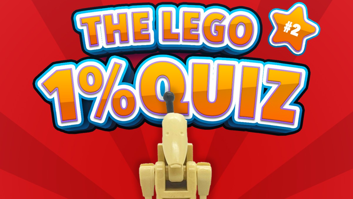Round two of the LEGO 1% quiz arrives, with more challenge than ever