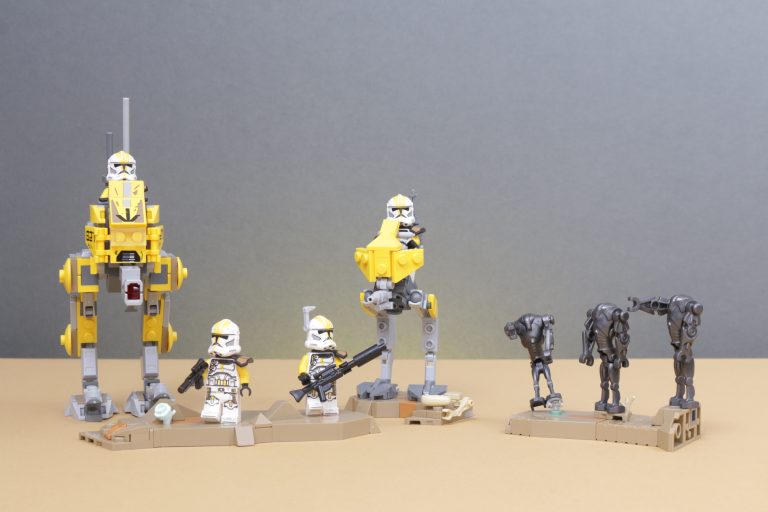 How to build a LEGO Star Wars 327th Clone AT-RT Walker