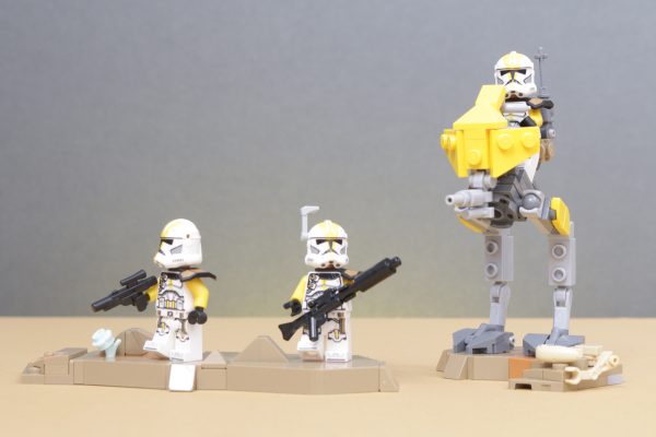 How to build a LEGO Star Wars 327th Clone AT-RT Walker