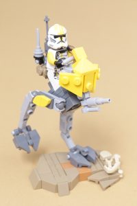 How to build a LEGO Star Wars 327th Clone AT-RT Walker