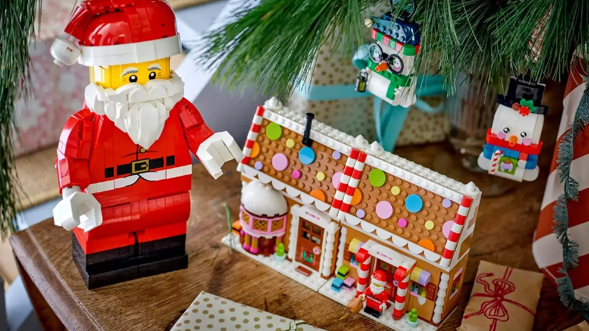 LEGO Santa won't make it home in time for Christmas