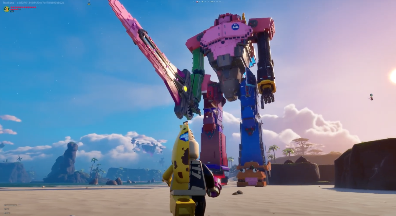 LEGO Fortnite-fans maken 77078 Mecha Team Leader na in de game