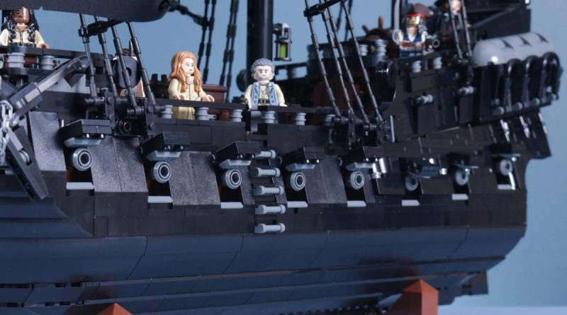 LEGO Black Pearl's best feature took the longest to design