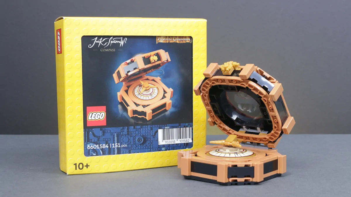 LEGO Icons Captain Jack Sparrow’s Compass GWP review